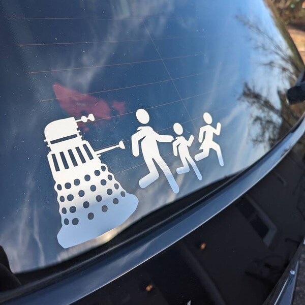Doctor Who Dalek Family Vinyl Decal Sticker 5 Yearr Warranty! Shipped ...