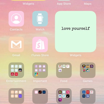3800 Pastel Ios Icons - Etsy