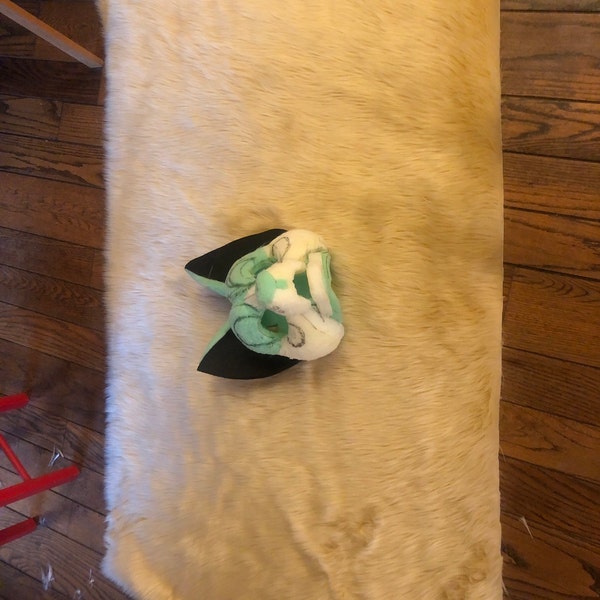 Sasha BEIGE 2 Inch Long Pile Soft Luxury Faux Fur Fabric Fursuit ...