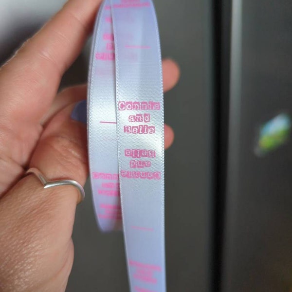 38mm Custom Printed Sew in Loop Labels - Etsy UK