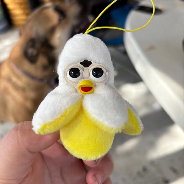 Glitter Vinyl Sticker | Furby-inspired Oddbody | Custom OOAK Design ...