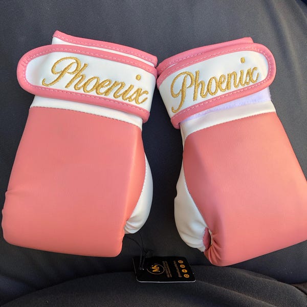 Adorable Personalized Baby Boxing Gloves for Your Little Champion - Etsy