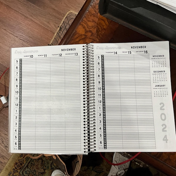 Appointment Book Custom Layout Add Ons - Etsy