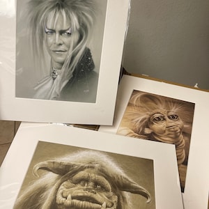 Limited Print of My Pastel Drawing of Sarah and the Fireys - Etsy