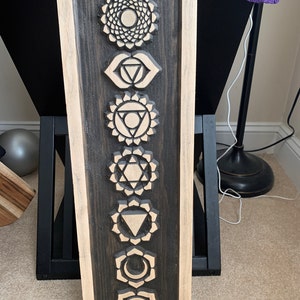 Chakras Wood Carving Chakra Sign Chakra Symbols Meditation | Etsy