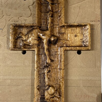 Digital Engraving File jesus Cross Well 3D Illusion File for - Etsy