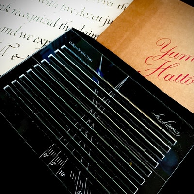 Calligraphy Ruler - Etsy