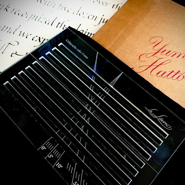 Calligraphy Ruler - Etsy