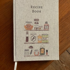 PERSONALIZED Recipe Book Handmade Cookbook Mother Notebook A5 Handmade ...