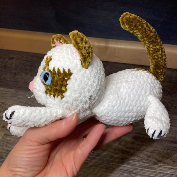 Crochet Calico Cat Pattern, Amigurumi Spotted Kitten Tutorial PDF - Etsy