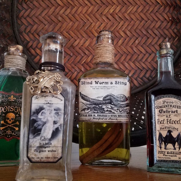 Vintage Witches Potion hemlock Root Halloween Decor - Etsy