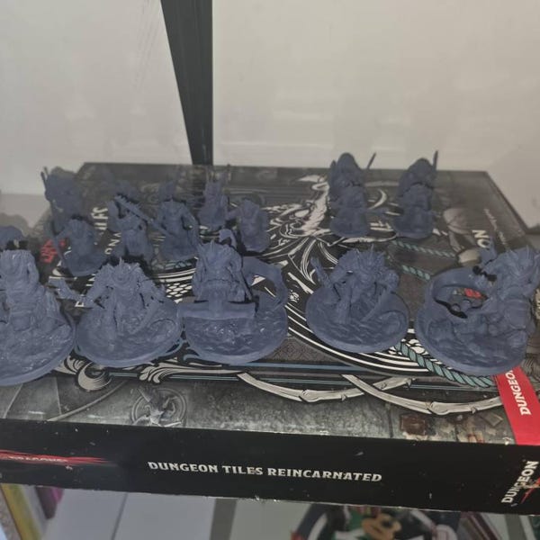 D&D Pathfinder Shambling Mound Blight Collection 1 | 28mm 32mm Living ...