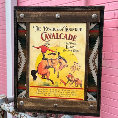 COWBOY Rodeo Poster Texas Cowboy Reunion 1930 Vintage Poster - Etsy