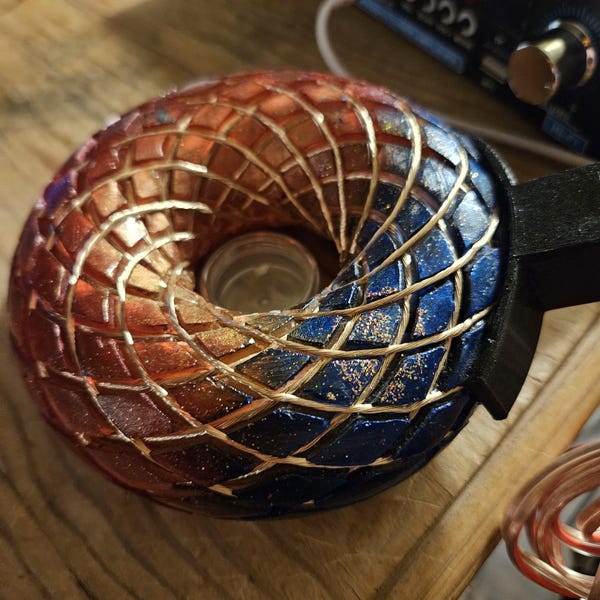 Rodin Coil / Scalar Toroidal Vortex Wave Generator - Etsy