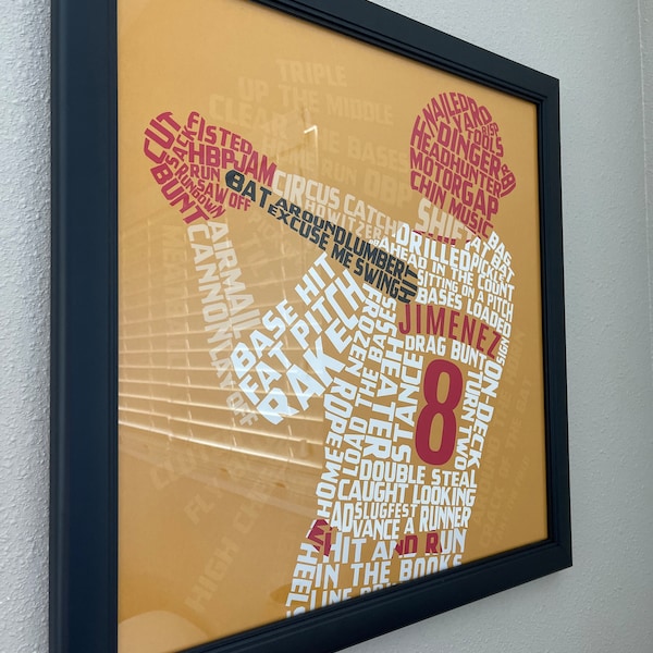 Field Hockey Goalie Word Art Print, Customize With Name & Number and in ...