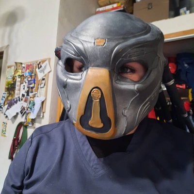 Blond Maskvideo Game Cosplay Costume Propgift for Gamer - Etsy
