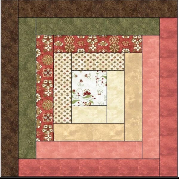 Nine Patch Quilt Block Pattern Download - Etsy