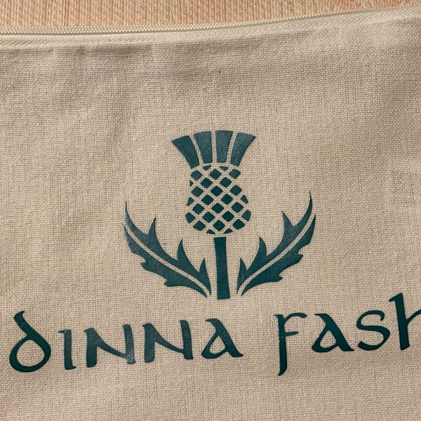 Dinna Fash Outlander Scottish Thistle PNG SVG Vector Image Cricut ...