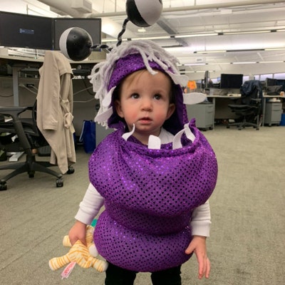 Boo Monster Costume PDF pattern & Tutorial Monster's Inc. Toddler Sizes ...