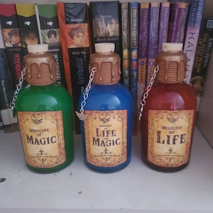 The Witcher BLIZZARD Decorative Interactive Potion Bottle With - Etsy