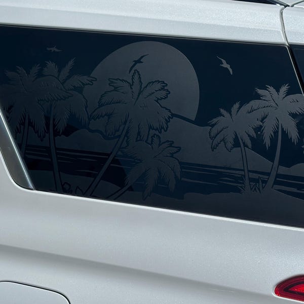 Compass Adventure Side Body Vinyl Decal, Side Panel Decal, Stripe Decal ...