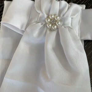 Ready Tied Equestrian Stock Tie Dressage/eventing/hunting - Etsy