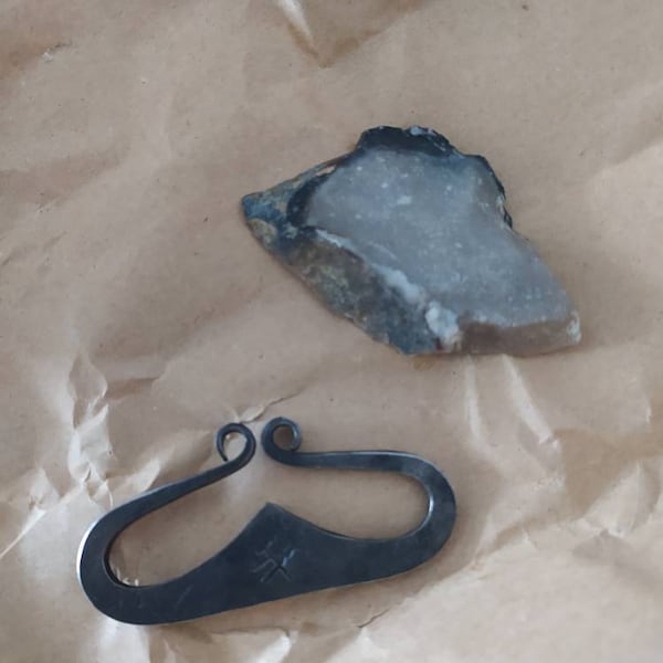 Traditional Viking Era Style Firesteel. Bushcraft Flint and Steel. - Etsy