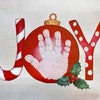 Cutest Ginger Gingerbread Man Footprint Handprint Art Craft / First ...