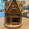 Santa Claus House - Laser Cut File, SVG Plan for Glowforge and Cutting ...