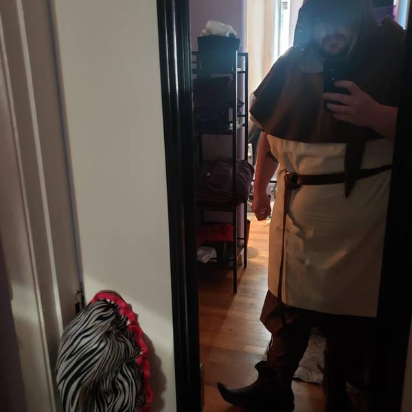 Medieval Viking Hooded Cloak Cape, Medieval Cotton, Renaissance Faire ...