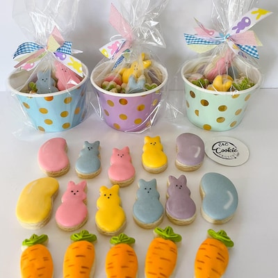 Easter Mini Cookie Cutters/ Easter Minis/ Mini Bunny Cookie Cutter ...