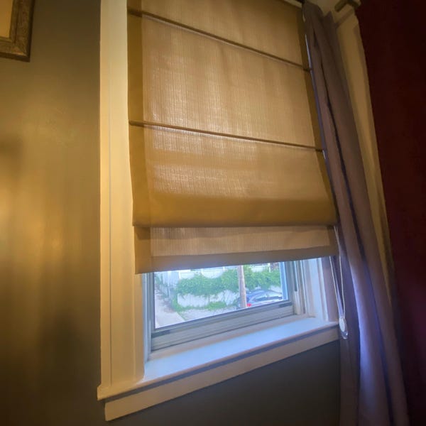 Linen Window Shades , Custom Window Shade,roman Shade,handmade Curtains ...