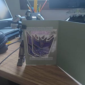 Transformers One Holographic Megatronus Diecut Stickers (not Waterproof ...