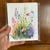 Note Card Set, Assorted Wild Flower Greeting Cards, Floral Stationery ...
