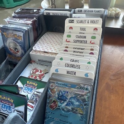 Sort MTG by Color Combinations Trading Card Dividers W/ FREE Labels ...