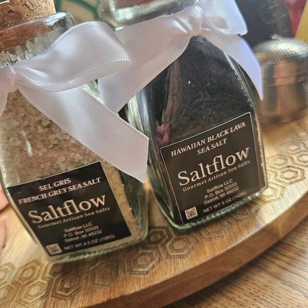 Holiday Bundle: Gourmet Sea Salt Trio - Etsy