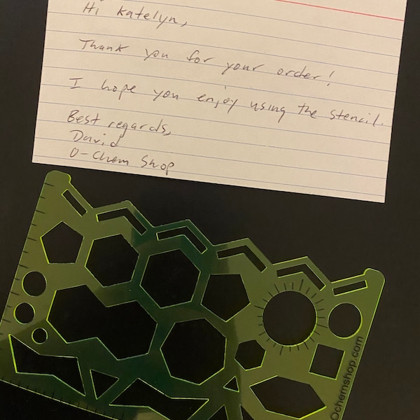 Science Stencil | Chemistry Stencil | Organic Chemistry Stencil ...