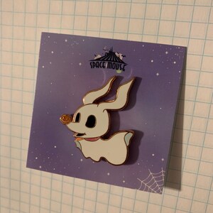 Zero the Ghost Dog Pin - Etsy