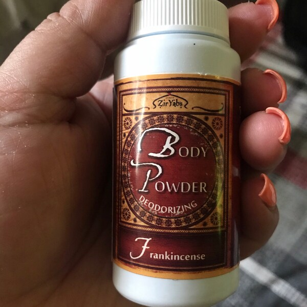 Frankincense Deodorizing Body Powder 2 Oz | Foot Powder | Under Boob ...