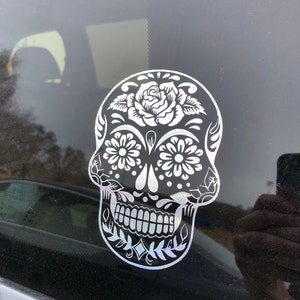 Day of the Dead Head Decal Vinyl Stickercars Trucks Vans - Etsy