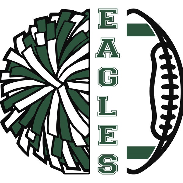 Eagles Claw Volleyball Athletic Teams SVG PNG EPS Go Eagles Volleyball ...