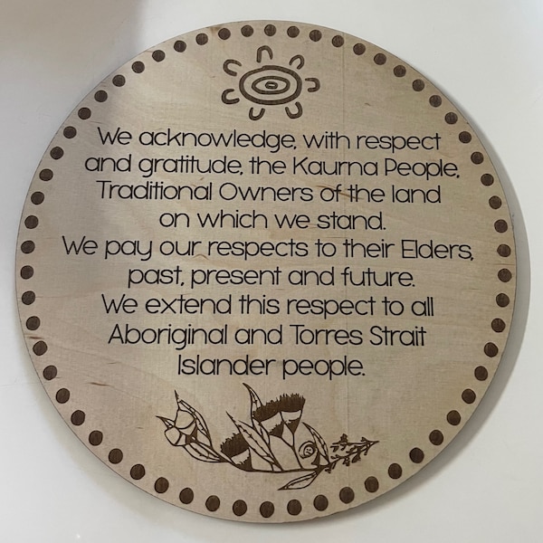 Indigenous Acknowledgement of Country | Daycare Schools Play Rooms ...