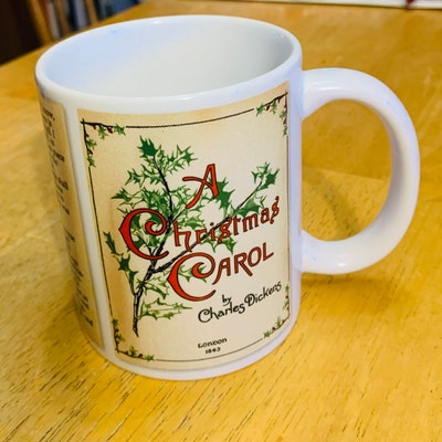 A Christmas Carol by Charles Dickens Mug and Coaster Set. Coffee Mug ...