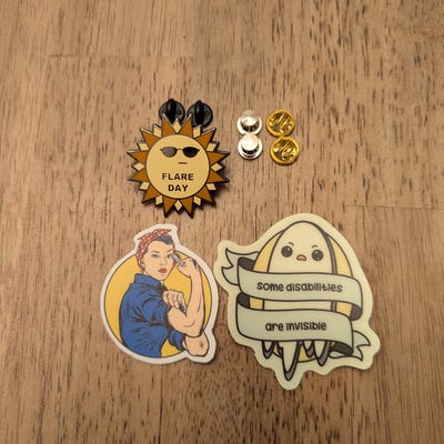 RAYNAUD'S WARRIOR STICKER Raynaud's Syndrome Sticker, Chronic Illness ...