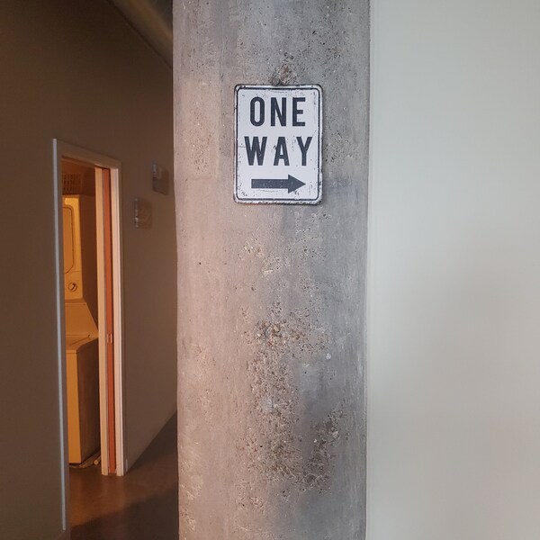 Vintage Plaques, One Way, Sign, Retro Sign, Reproduction, Home Decor ...