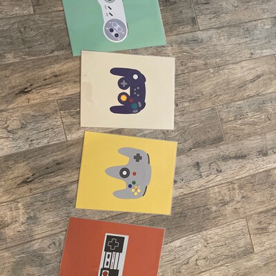 Video Game Decor PRINTABLE Video Game Poster Set of 6 Prints Game Room ...