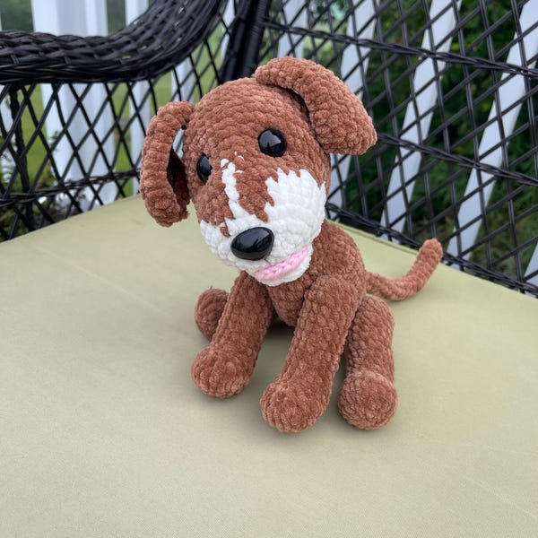 Crochet Labrador Dog Pattern, Golden Retriever, Dog Amigurumi, Plush ...
