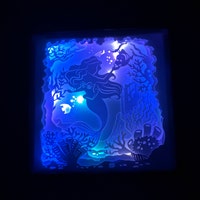 Tangled Rapunzel Shadow Box - Etsy UK