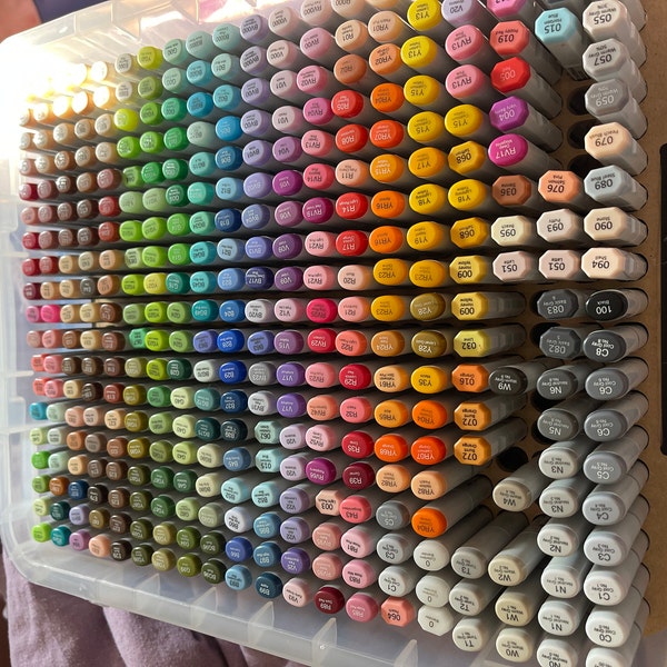 Copic Ciao Marker Grid Storage for Carts - Etsy