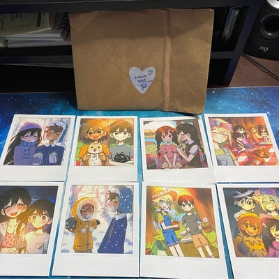 8 Pcs OMORI Photocard Set - Etsy